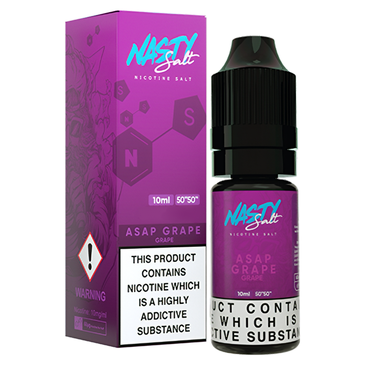 ASAP Grape Nic Salt by Nasty Juice 10ml - 20mg | E-Liquid | From £2.50 – Aquavape
