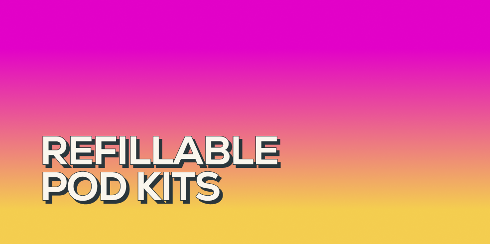 Refillable Pod Kits | Refillable Vape Kits – Aquavape