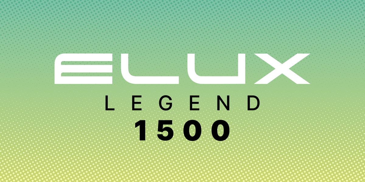 Elux Legend 1500 Vape Kit & Prefilled Pods | 3 Pods For £15 – Aquavape