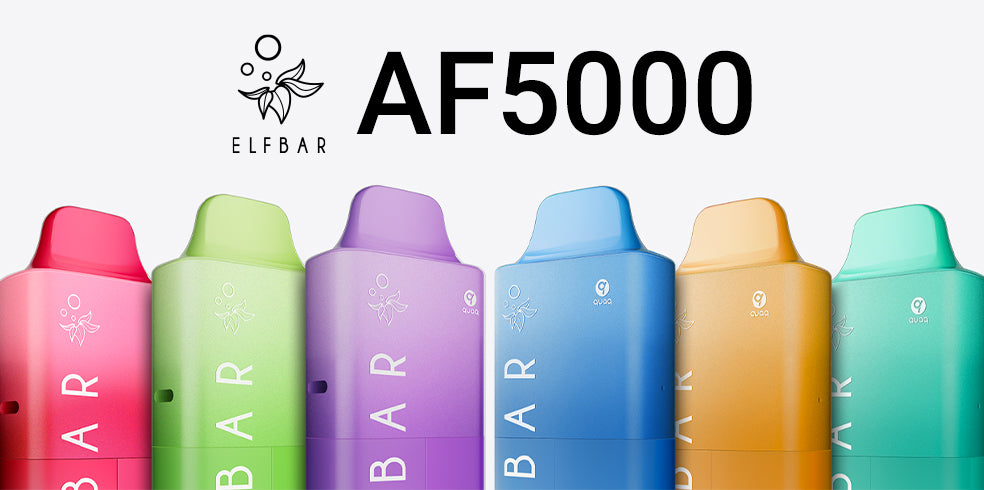 Elf Bar AF5000 Big Puff Vape Kits | 3 For £30 – Aquavape