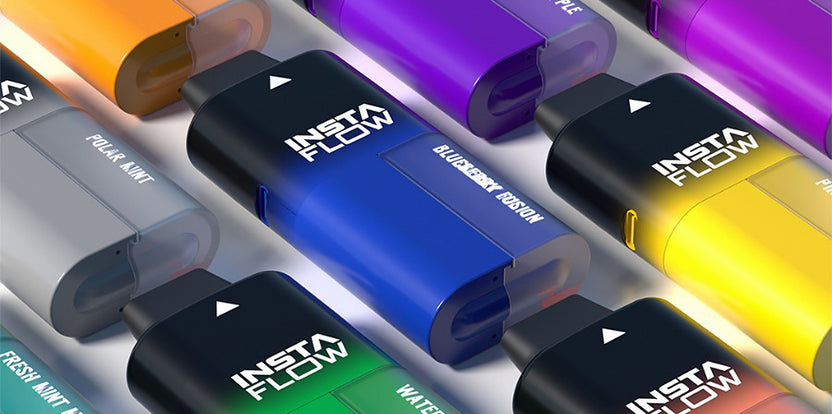 Instaflow 5000 Big Puff Vape Kits | 3 For £30 – Aquavape