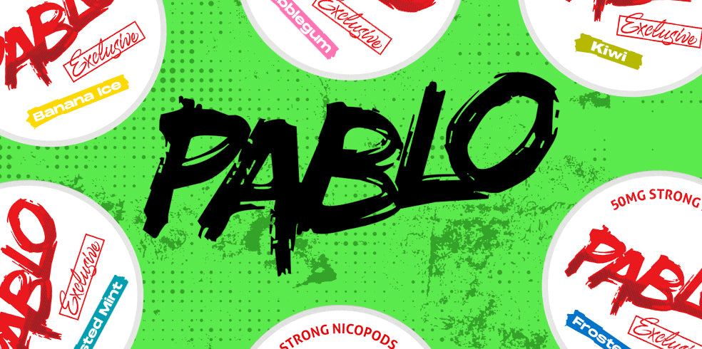 Pablo Nicotine Pouches | 4 For £15 – Aquavape
