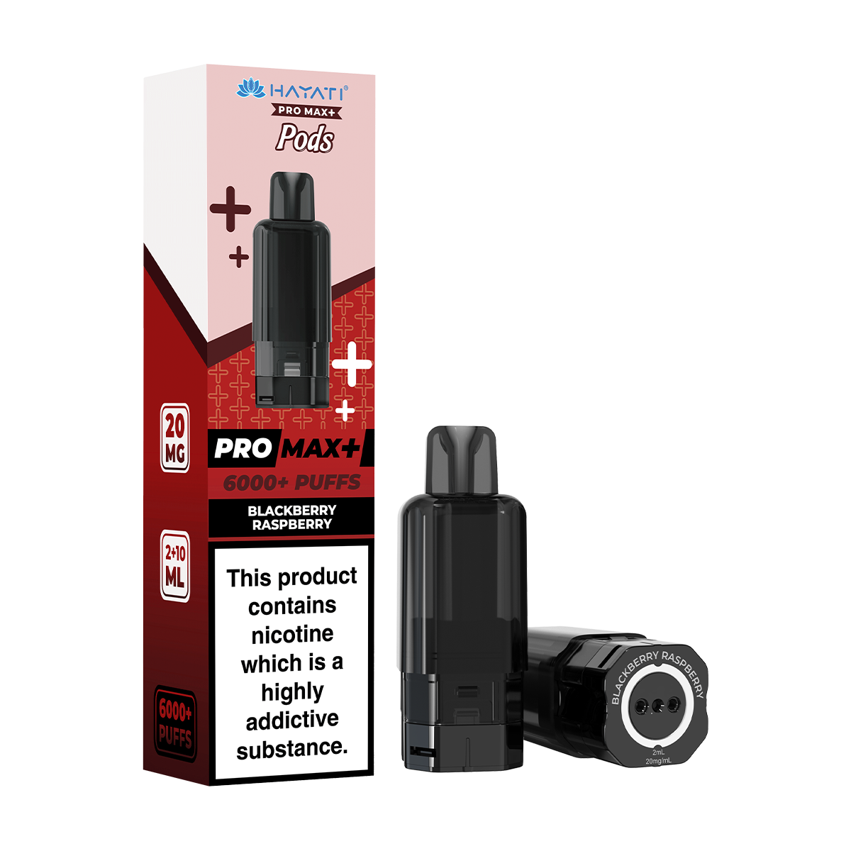 Blackberry Raspberry Hayati Pro Max+ Refill Pack | 3 Packs Of Pods for ...