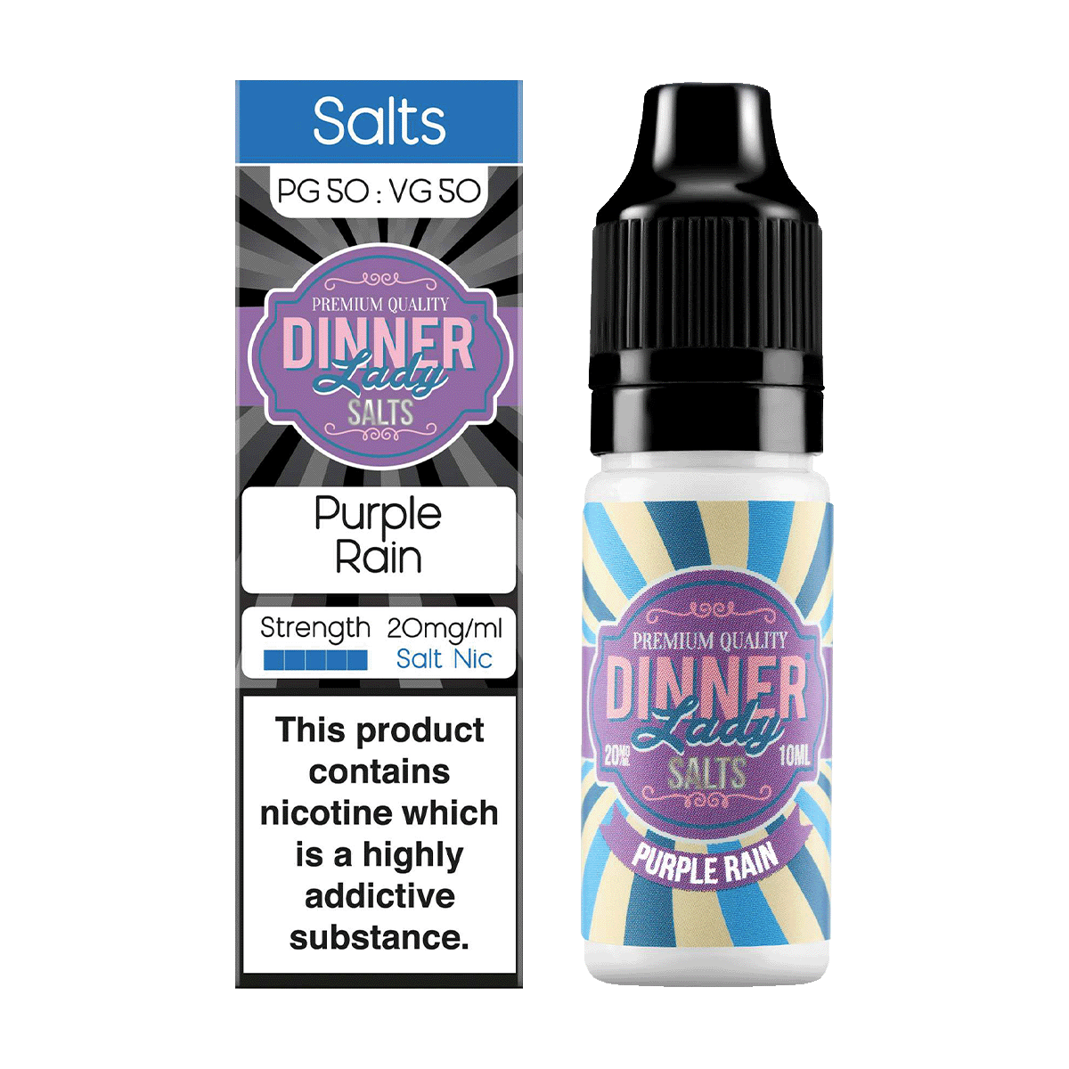Purple Rain Nic Salt by Dinner Lady 10ml | Vape Juice – Aquavape